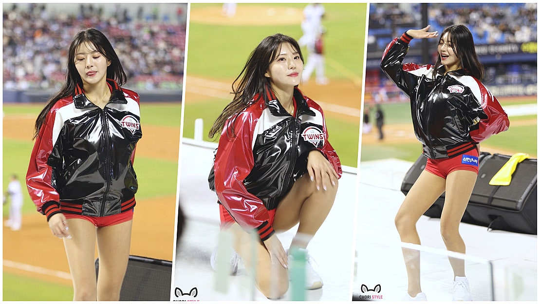 'Hype Boy(뉴진스)' 김이서 치어리더(Kim Iseo) 직캠 @프로야구(LG트윈스)/230407/4K By 쵸리 ...