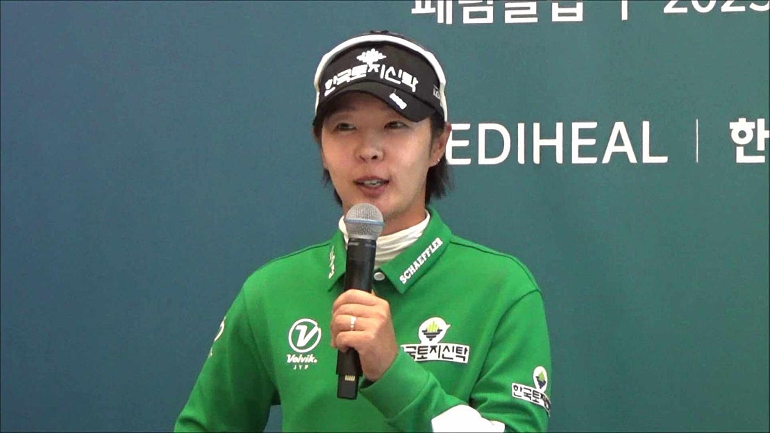 KLPGA투어 메디힐·한국일보 챔피언십 초대챔피언 박지영 미디어데이 주요 코멘트 #klpga - 네이버 TV