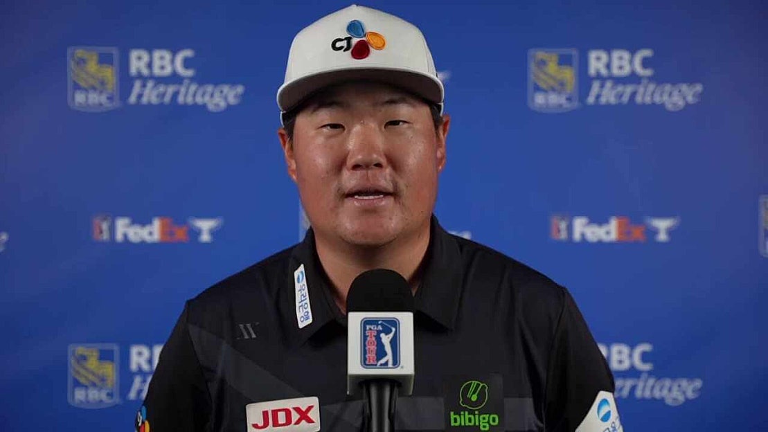 [RBC 헤리티지 1R] 임성재 경기 후 인터뷰 - 네이버 TV