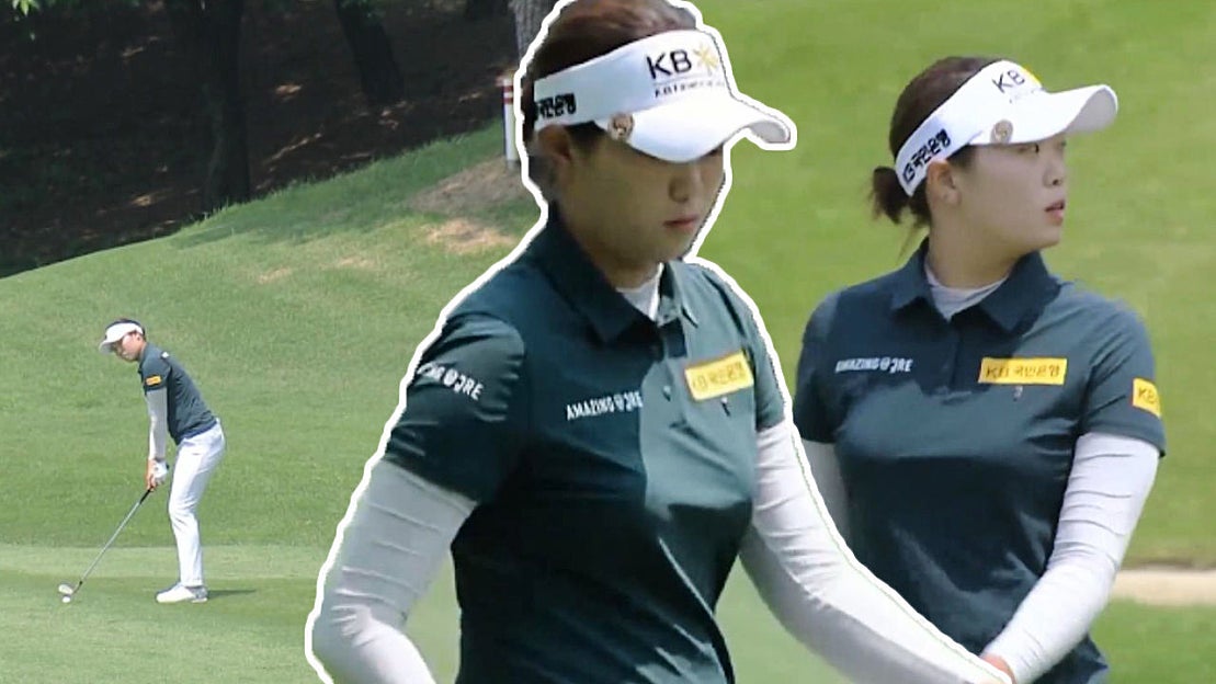 ‘시원하게 뻗어나가는 비거리’ 방신실 주요장면 [NH투자증권 2R] - 네이버 TV