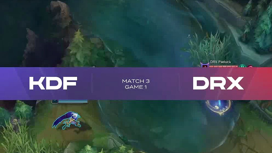 KDF-DRX 1세트 하이라이트 - 네이버 TV