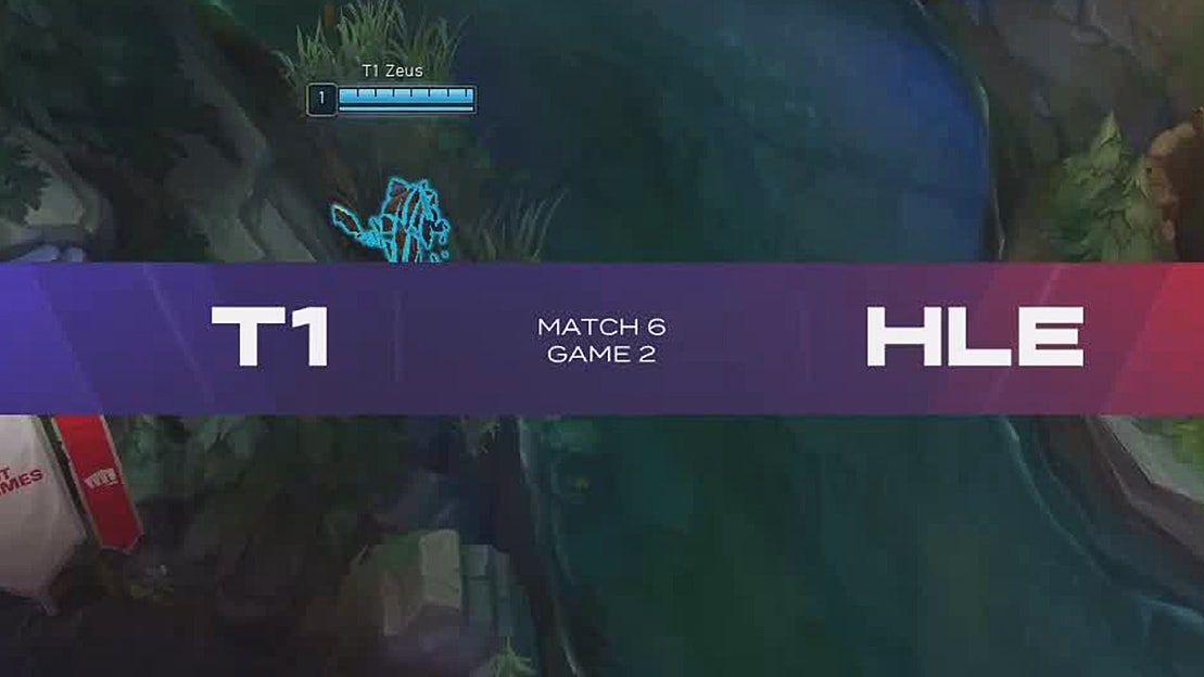 T1-HLE 2세트 하이라이트 - 네이버 TV