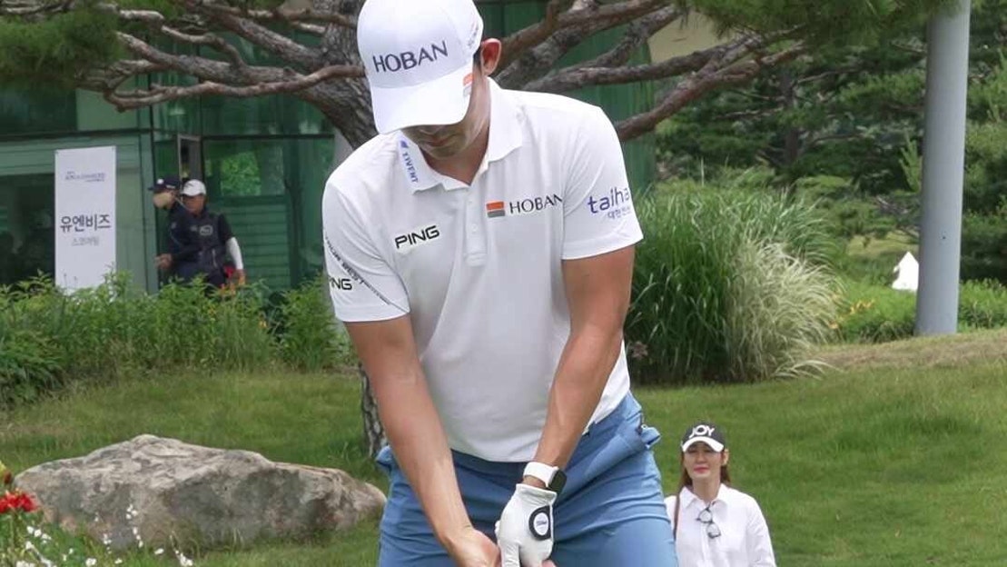 [제66회 KPGA 선수권대회 with A-ONE CC] 1라운드 김비오 티샷 - 네이버 TV