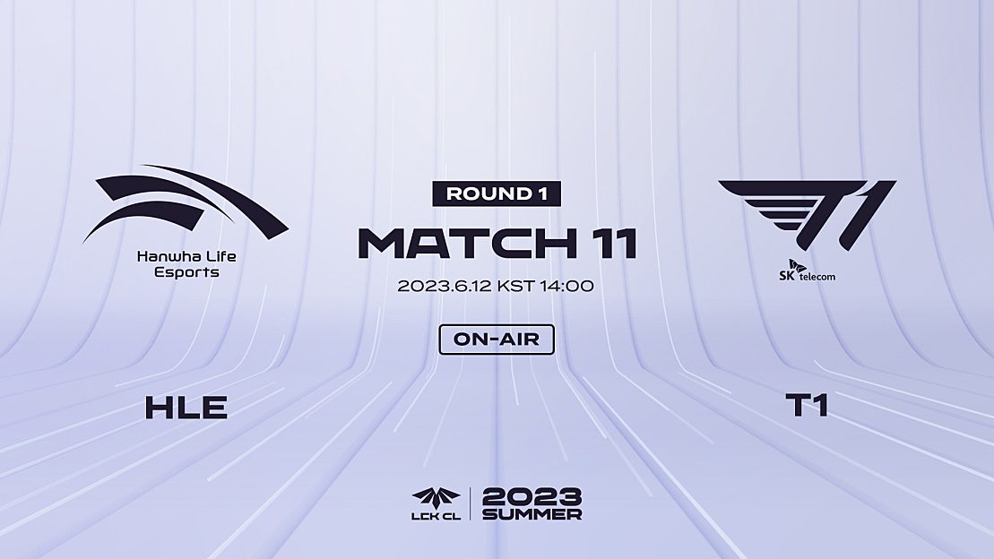 HLE vs T1 Match11 | 06.12 | 2023 LCK CL 서머 스플릿 - 네이버 TV