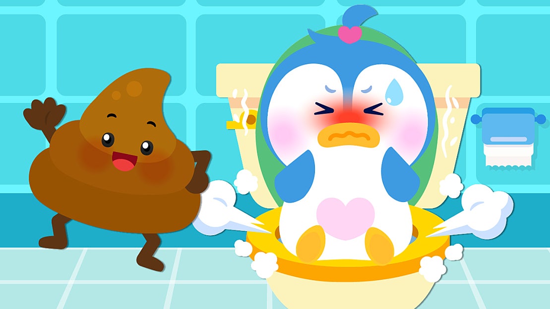 Bye Bye, Poo Poo!💩👋| 응가야 이젠 안녕 | 응가송 | 생활습관동요 | 교육동요 | 로티프렌즈 - 네이버 TV