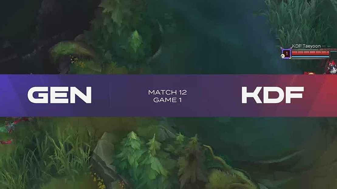 GEN-KDF 1세트 하이라이트 - 네이버 TV