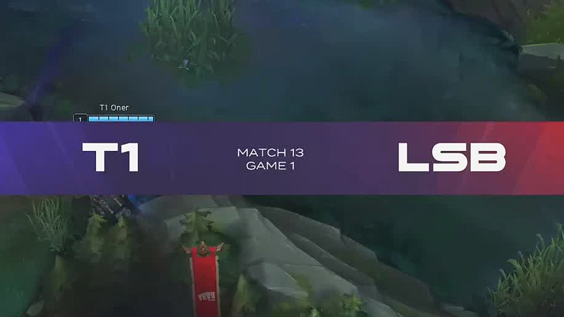 T1-LSB 1세트 하이라이트 - 네이버 TV