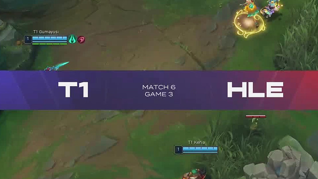 T1-HLE 3세트 하이라이트 - 네이버 TV