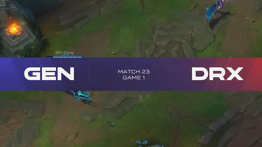 GEN-DRX 1세트 하이라이트 - 네이버 TV