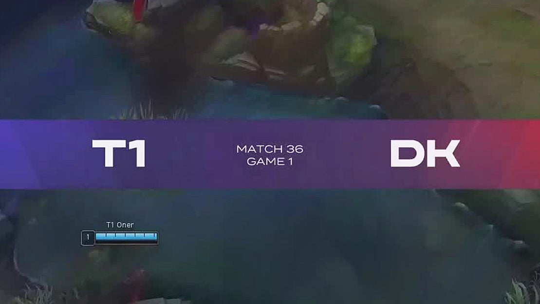 T1-DK 1세트 하이라이트 - 네이버 TV