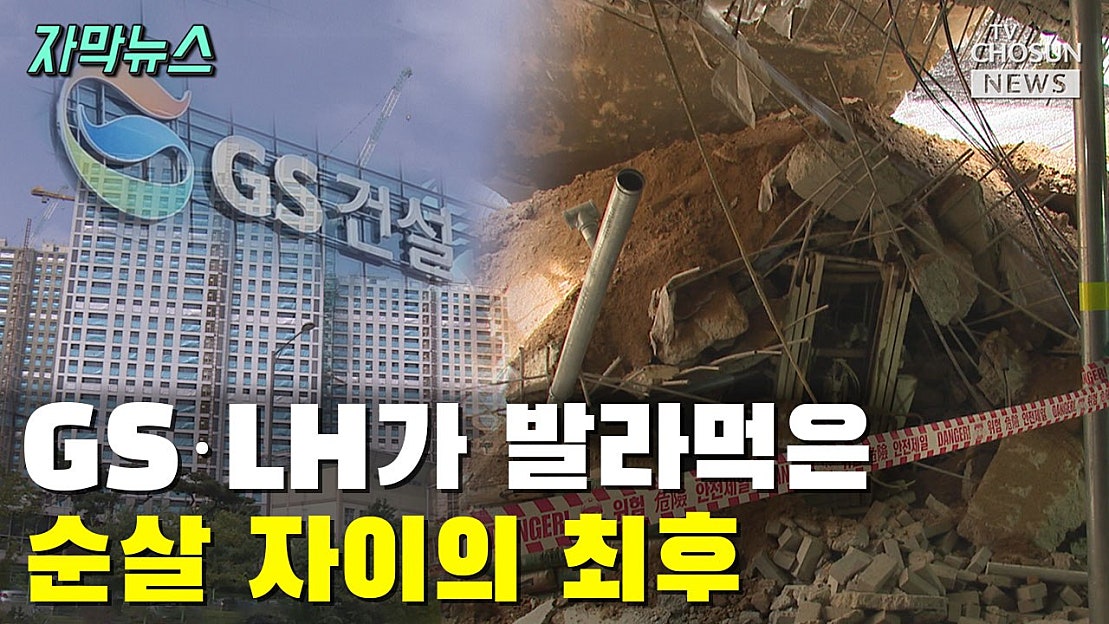 [자막뉴스] GS·LH가 발라먹은 순살 자이의 최후 - 네이버 TV