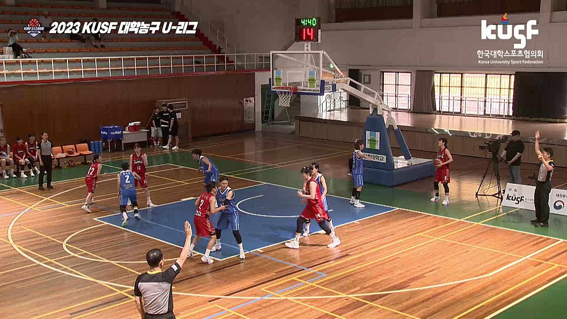 [다시보기] 광주대 vs 강원대 2023 KUSF 대학농구 U-리그_230703 - 네이버 TV