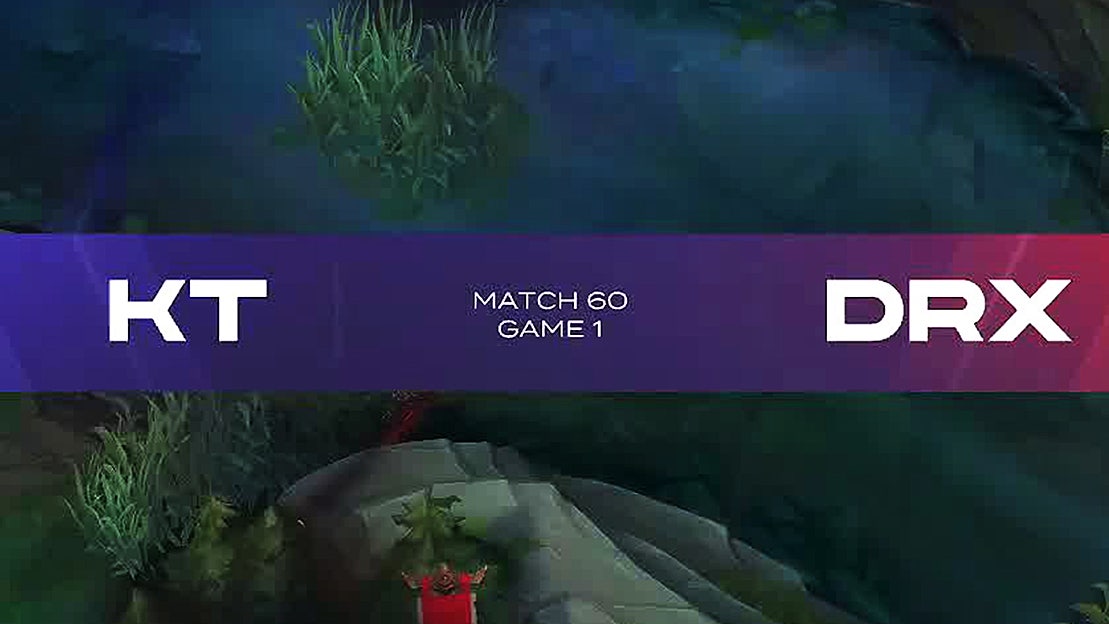 KT-DRX 1세트 하이라이트 - 네이버 TV