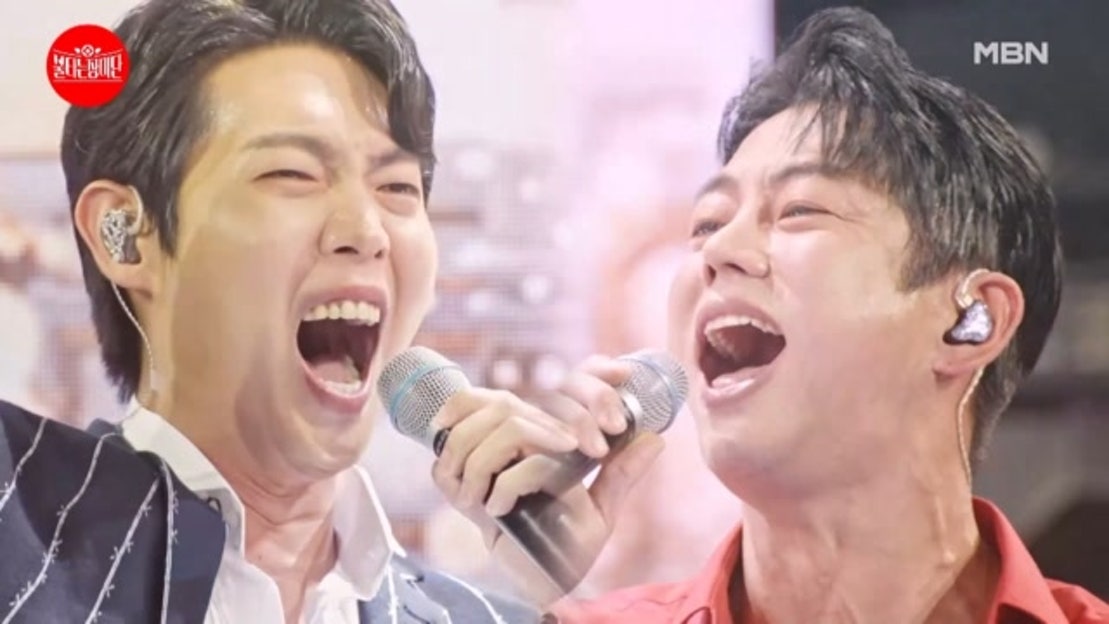 여기 혹시 오페라 하우스인가요…? 손태진X테이가 부르는 영화 대부 OST ♬ Parla Piu Piano MBN 230718 방송 - 네이버 TV