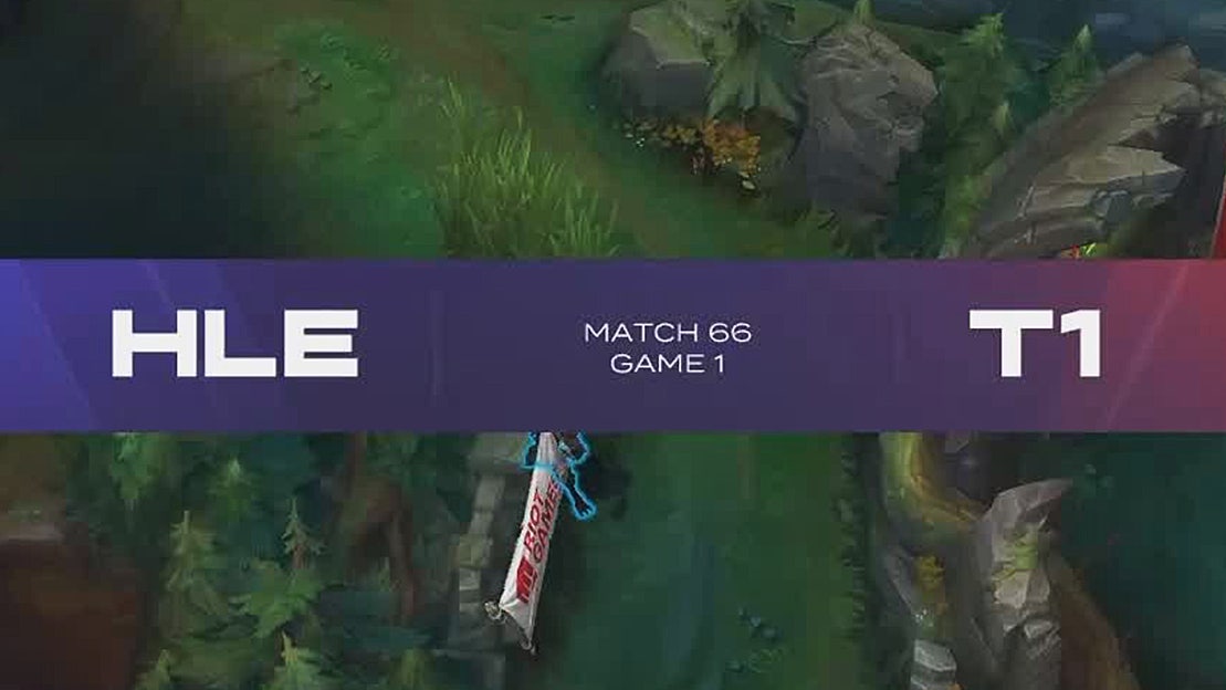 HLE-T1 1세트 하이라이트 - 네이버 TV