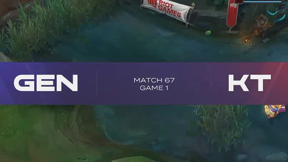 GEN-KT 1세트 하이라이트 - 네이버 TV