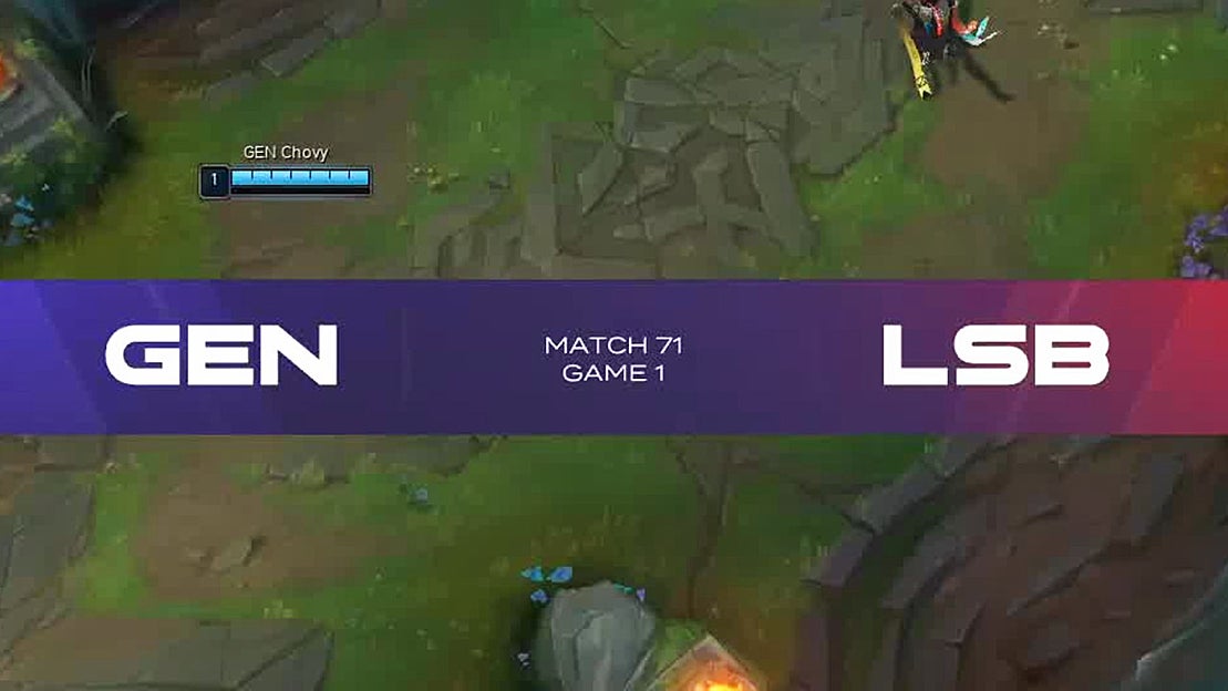 GEN-LSB 1세트 하이라이트 - 네이버 TV