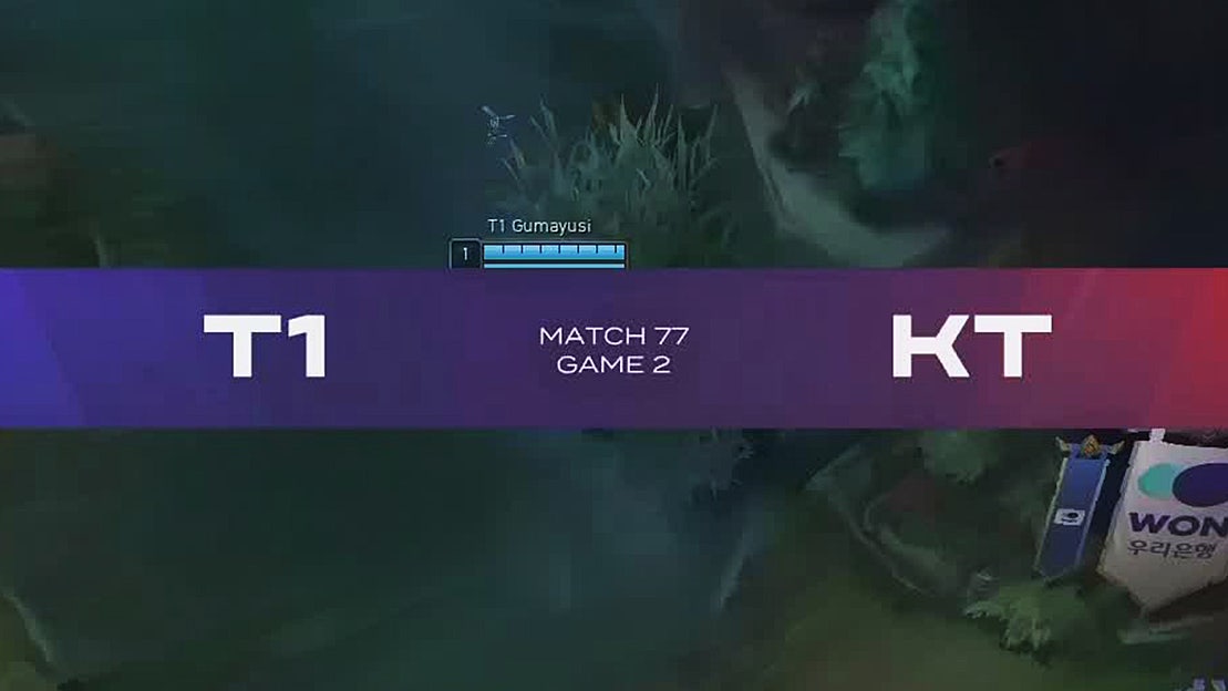 KT-T1 2세트 하이라이트 - 네이버 TV