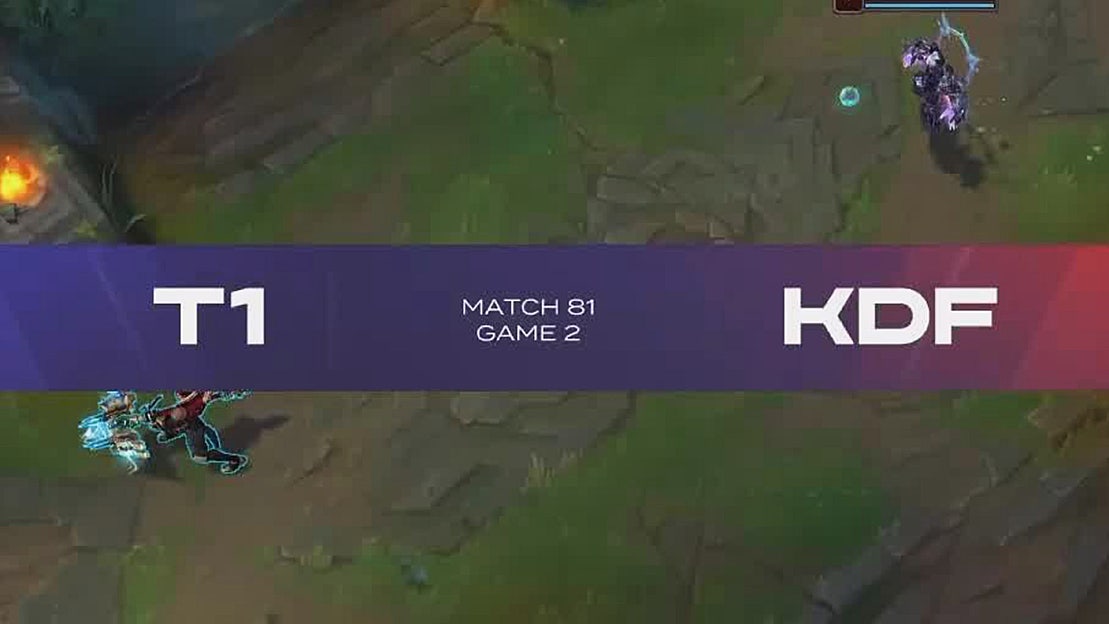 T1-KDF 2세트 하이라이트 - 네이버 TV