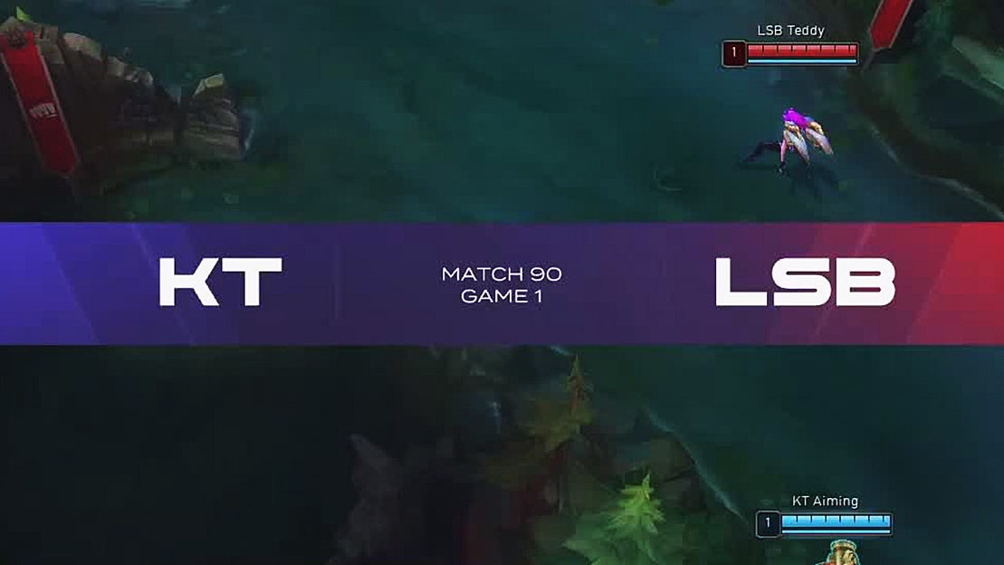 KT-LSB 1세트 하이라이트 - 네이버 TV