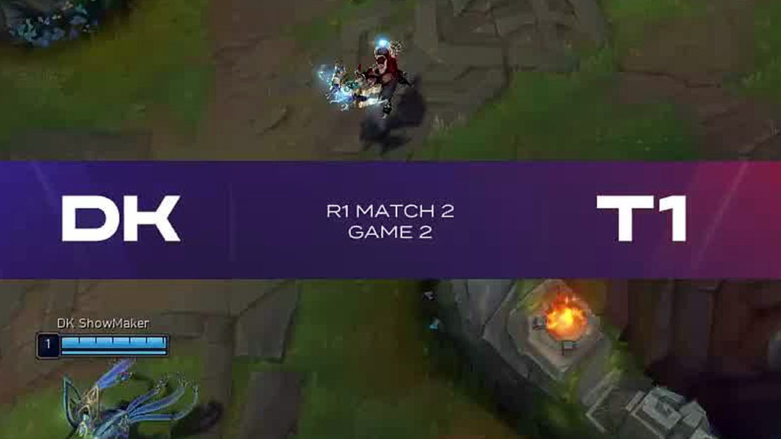 DK-T1 2세트 하이라이트 - 네이버 TV