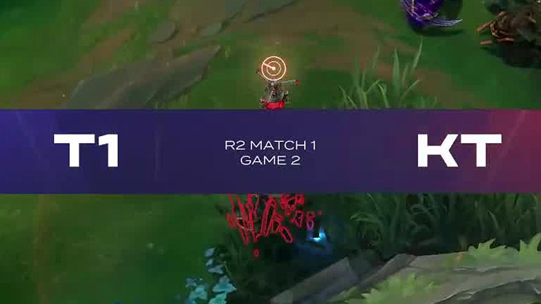 KT-T1 2세트 하이라이트 - 네이버 TV