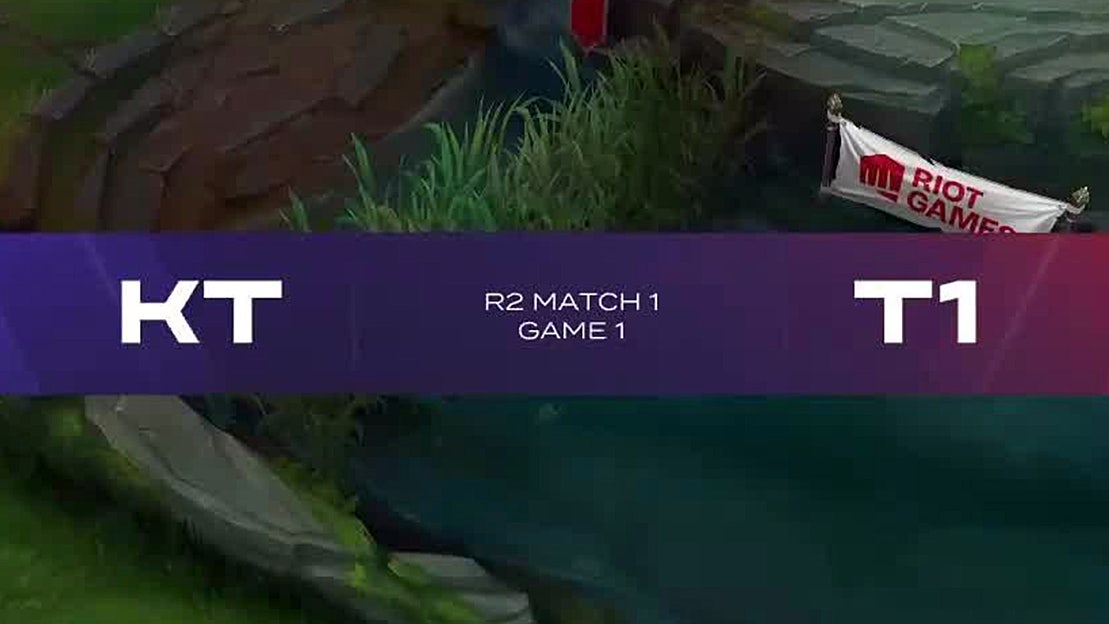 KT-T1 1세트 하이라이트 - 네이버 TV