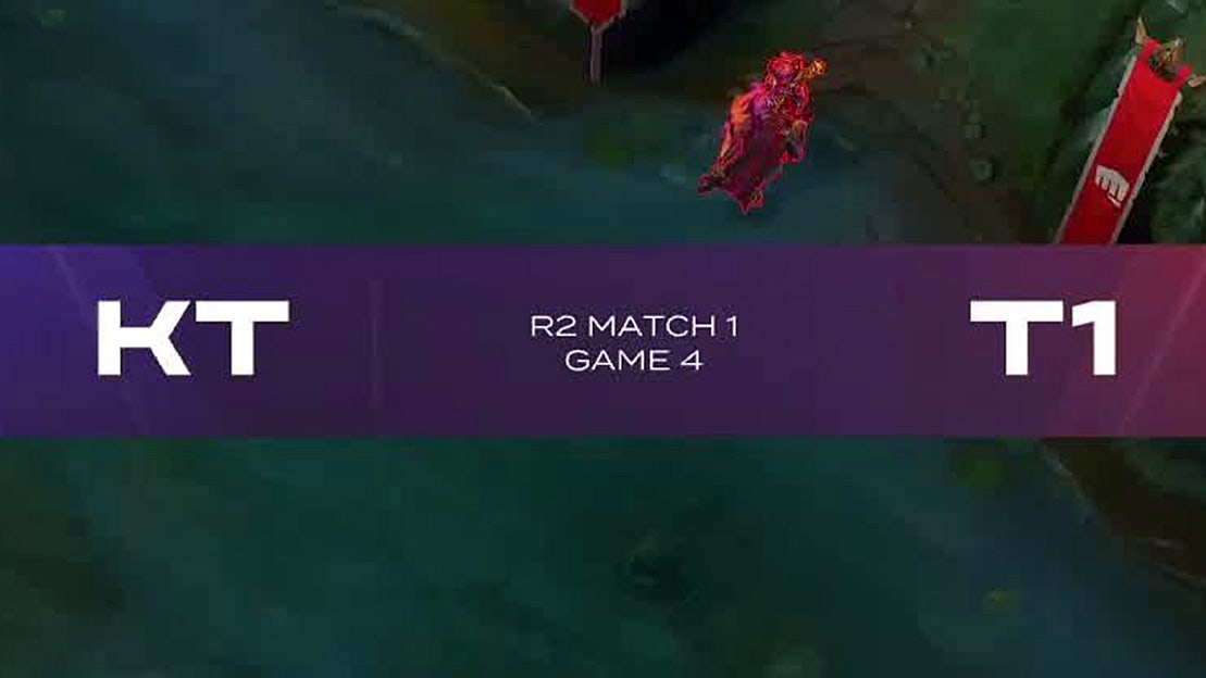 KT-T1 4세트 하이라이트 - 네이버 TV