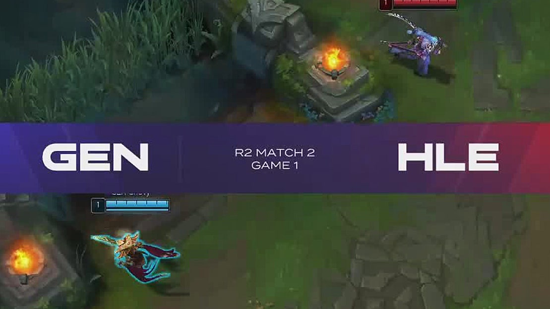 GEN-HLE 1세트 하이라이트 - 네이버 TV