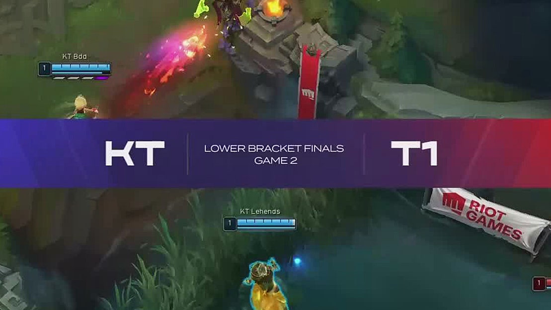 T1-KT 2세트 하이라이트 - 네이버 TV