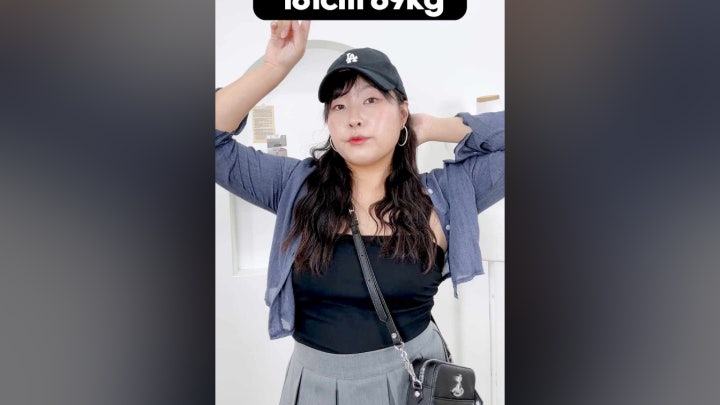 [161cm 69kg] 통통녀들이 다 탐내는 코디? 체형보완 여름 긴팔템은 이렇게 입는 거야💙 - 네이버 TV