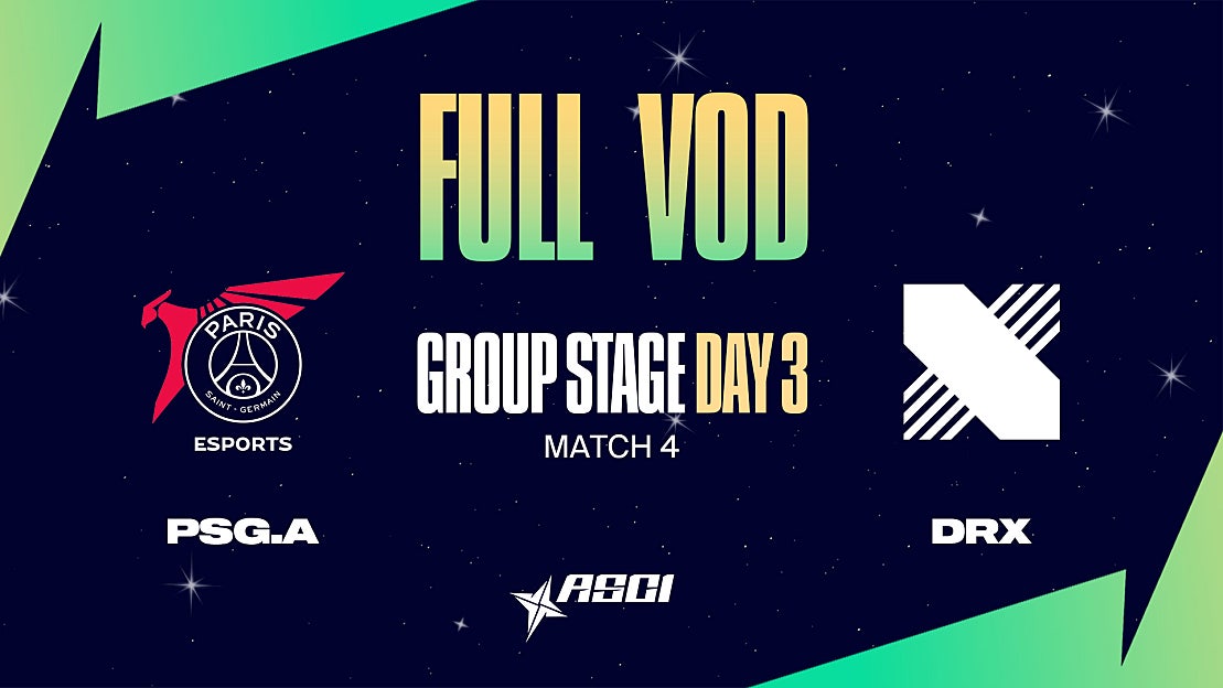 [FULL] PSG.A vs DRX | 조별 리그 Day3 | 09.05 | 2023 아시아 스타 챌린저스 인비테이셔널 - 네이버 TV