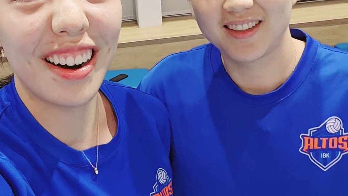 IBK기업은행 육서영-신연경, 이번 시즌도 응원 많이 해주세요![Ms숏폼] - 네이버 TV