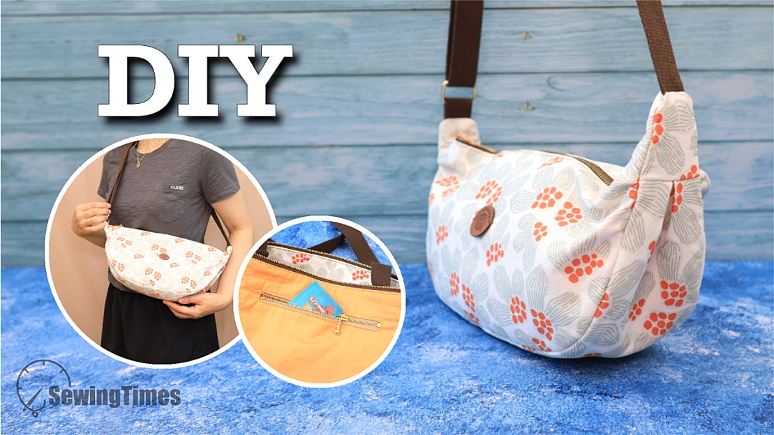 Diy 라운드 슬링백 만들기 🍒 캐주얼한 스타일의 데일리 크로스백 네이버 Tv