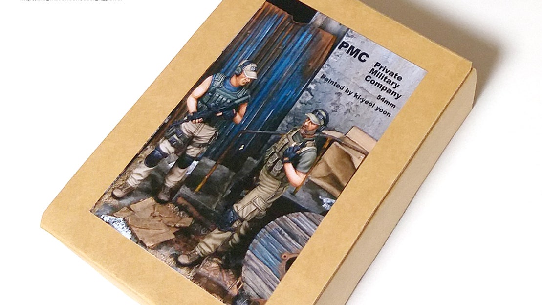 레진 피규어 모형 PMC Figure Private military company - 네이버 TV