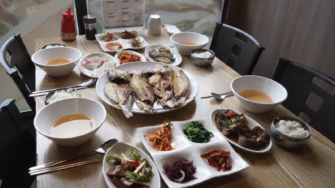 정성마음담은 보리굴비정식 한상 목포평화광장맛집 어락 네이버 Tv
