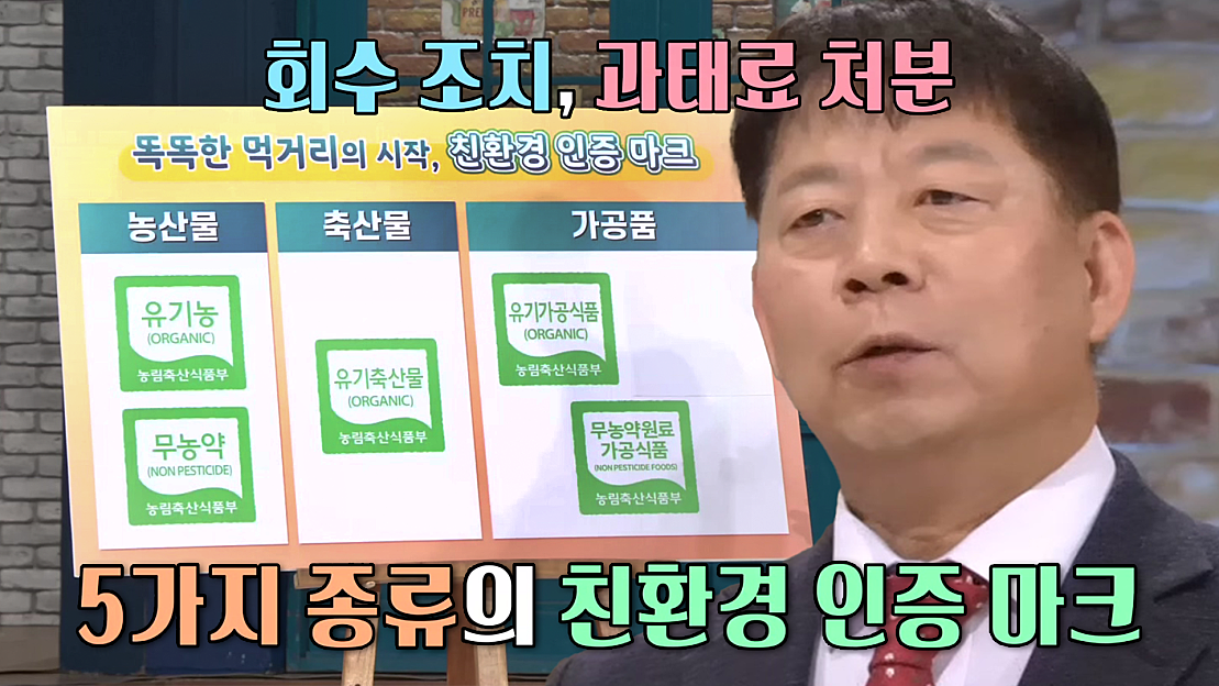 똑똑한 먹거리 시작 친환경 인증 마크 제대로 알기★ 기적의선물 네이버 Tv