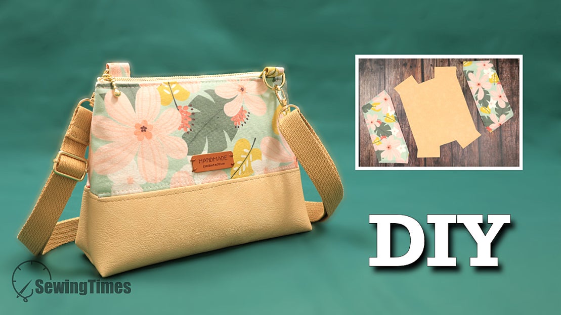 가정용 재봉틀로 가방만들기💖 Diy 크로스백 숄더백 지퍼포켓 만드는 방법 네이버 Tv