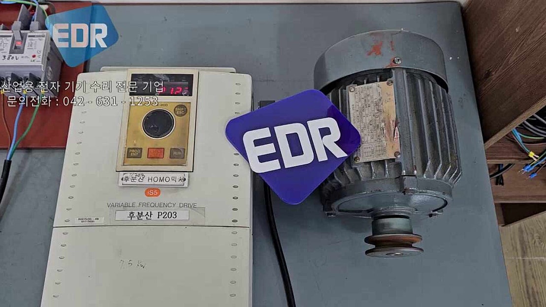 LS iS5 INVERTER SV075iS5-4N / LS 인버터 수리 완료 테스트 영상 - 네이버 TV