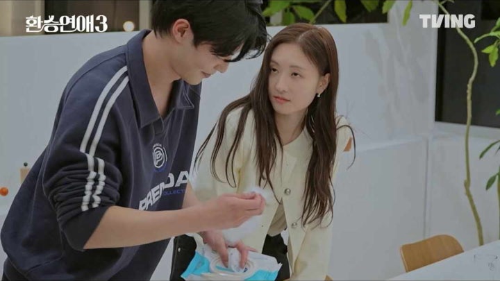 [환승연애3] 이 대화 우리만의 비밀이에요🔕 ㅣ#shortsㅣTVING - 네이버 TV