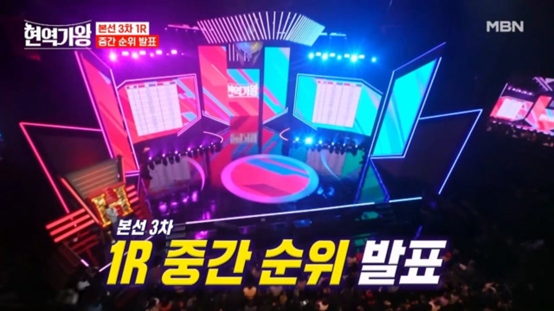 아직 한 발 남았다…! 본선 3차 1R 중간 순위 발표 MBN 240109 방송 - 네이버 TV