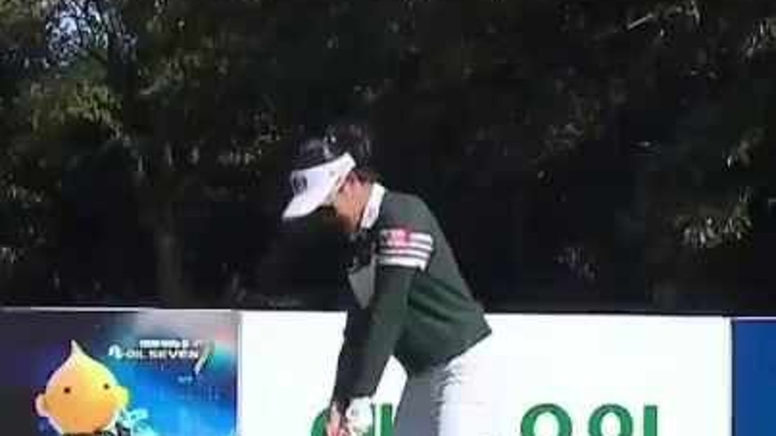 2R 2번홀 김민주 티샷 [S-OIL 챔피언십 2023] - 네이버 TV