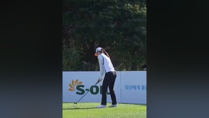 2R 6번홀 안송이 티샷 [S-OIL 챔피언십 2023] - 네이버 TV