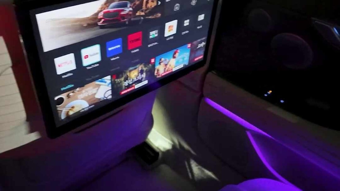 E 클래스 안부럽다! 신형 G80 실내 조명! 엠비언트! - 네이버 TV