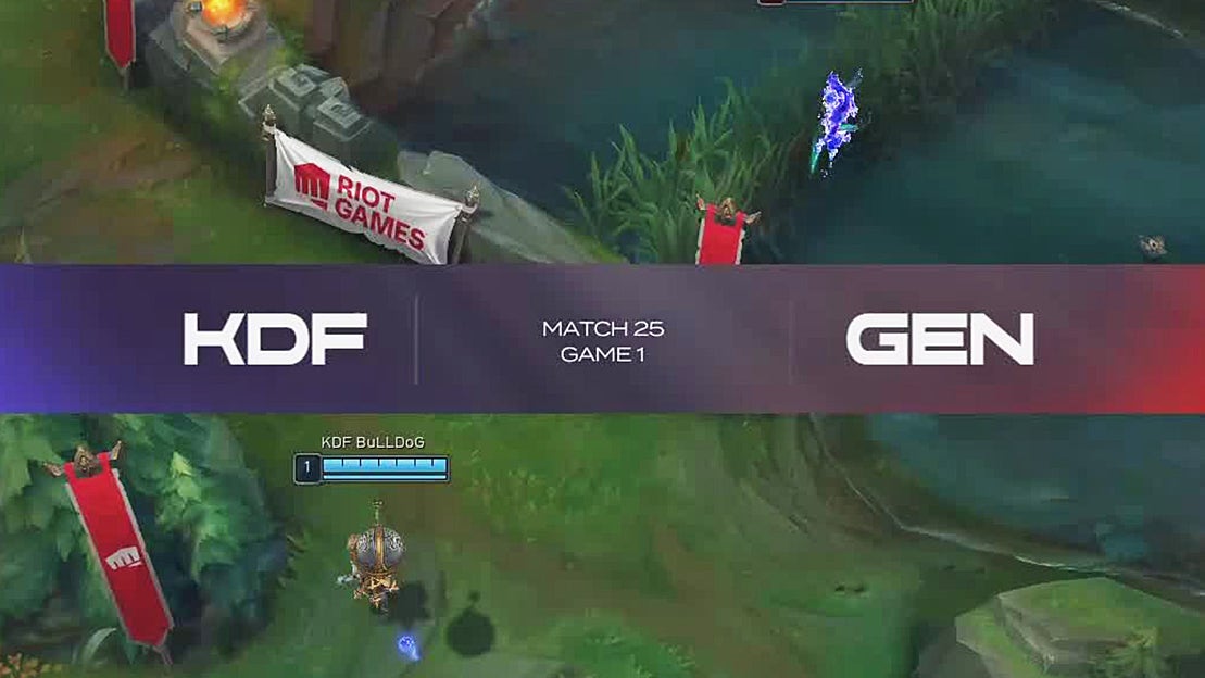 GEN-KDF 1세트 하이라이트 - 네이버 TV