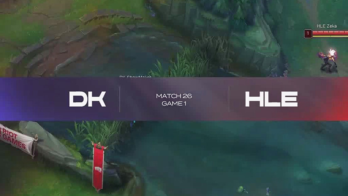 DK-HLE 1세트 하이라이트 - 네이버 TV