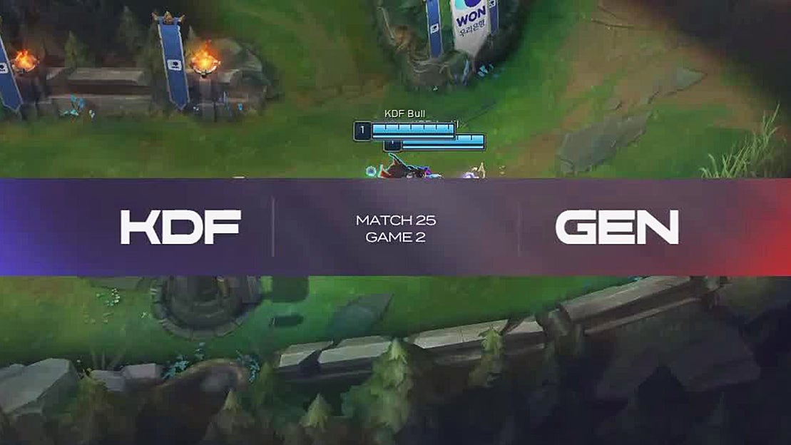 GEN-KDF 2세트 하이라이트 - 네이버 TV