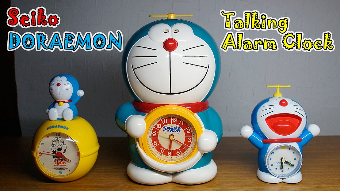 도라에몽 캐릭터 알람시계(SEIKO Doraemon Talking Alarm Clock) - 네이버 TV