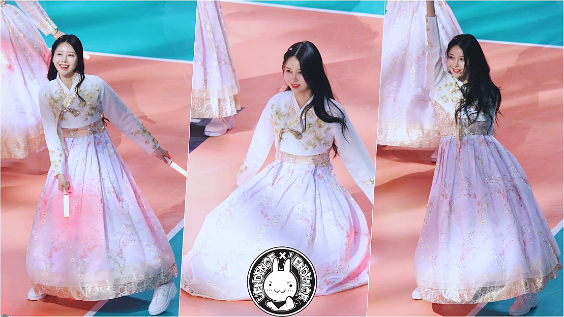 240211 치어리더 이아영 직캠 '오프닝 선수소개' Lee Ayoung Fancam @정관장 레드스파크스 여자배 - 네이버 TV