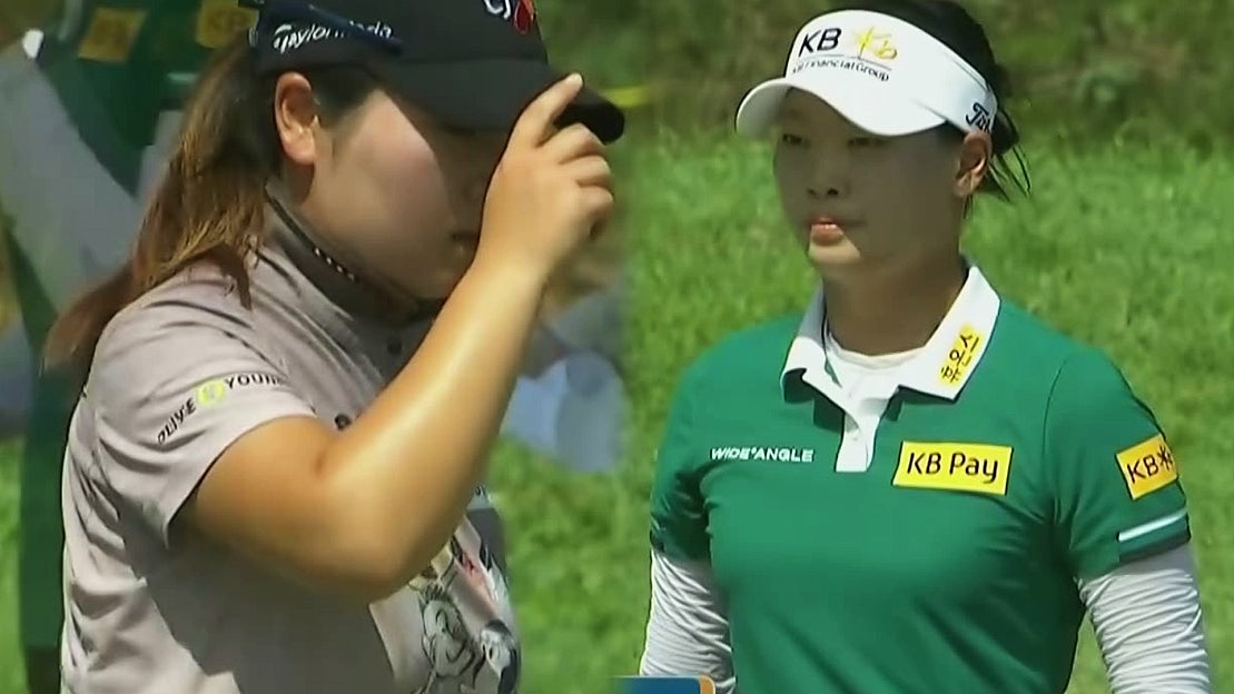 홍정민-방신실이 순식간에 타수를 잃으며 단독 선두가 된 이예원 [블루캐니언 레이디스 챔피언십 FR] - 네이버 TV